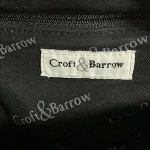 croft & barrow | Bags | Craft Barrow Black Leather Shoulder Bag | Poshmark